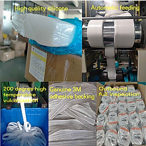 Door Draft Stopper Under Door Draft Blocker Insulator Door Sweep Weather Stripping Noise Stopper Strong Adhesive 39'' Length, White, 45, 1.77x39.37