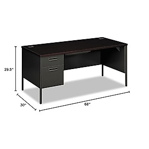 HONP3266LNS - HON Metro Classic Left Pedestal Desk