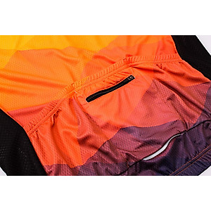 Uriah Men's Cycling Vest Reflective with Rear Zippered Bag Fluorescence Yellow Size XL