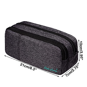 Large Pencil Pouch for Boys School Supplies Big Capacity Pencil Case Pen Bag Box Aesthetic with Zippers Office Storage Organizer Stationary for Teen Girls Kids Women College Students