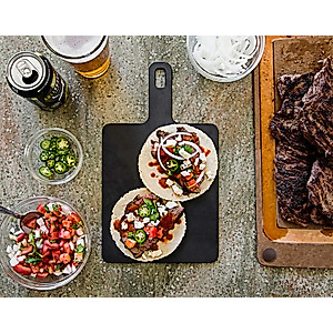 Epicurean Handy Series Cutting Board with Handle, 9-Inch by 7-Inch, Slate