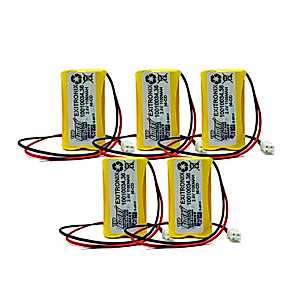 5PC Exitronix 10010034, Exitronix 10010036, Exell EBE-179,UNITECH 900AA MAH 2.4V Replacement Battery