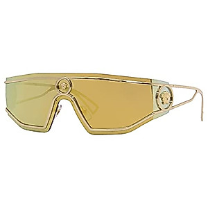Versace VE2226 Gold/Brown/Gold Mirrored One Size