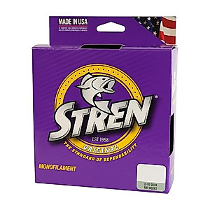 Stren Original Monofilament Fishing Line, Lo-Vis Green, 12lb | 5.4kg, Suitable for Freshwater Environments