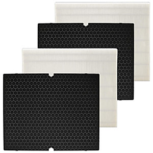 Amyehouse Replacement 116130 Filter H for Winix 5500-2, HEPA Filter & Activated Carbon Filter Combo Pack Compare to Part # 116130