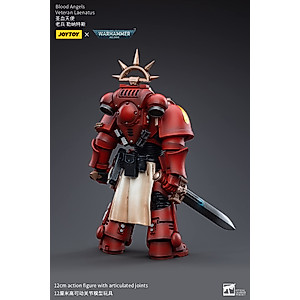 BLOOMAGE JOYTOY (BEIJING) TECH Warhammer 40k: Blood Angels Veteran Laenatus 1:18 Scale Figure