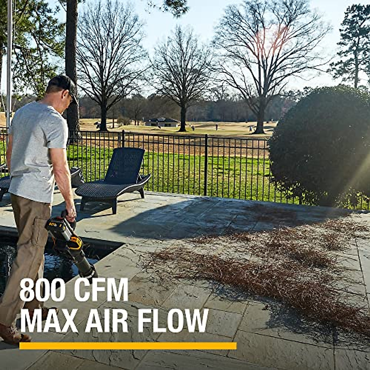 Cat® 60V Blower with Brushless Motor 800 CFM (Battery & Charger Included) - DG651