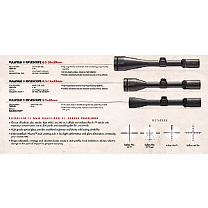Burris Optics Fullfield E1 Scope, 3X-9X-40mm, Matte, Black, One Size, (200341)
