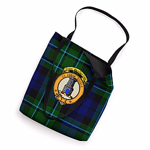 MacCallum Clan Scottish Crest and Tartan Tote Bag