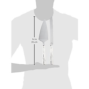 Lenox Cake Knife & Server Adorn Set, Silver