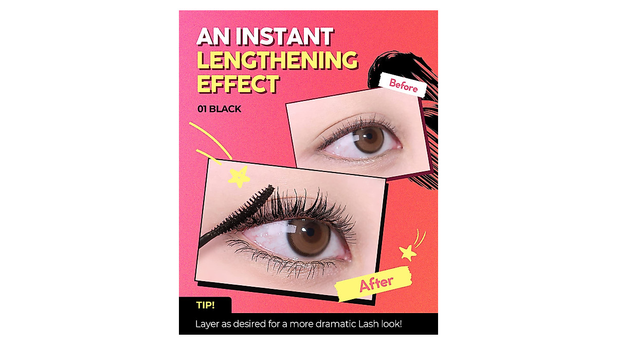 AMTS True Beauty Mascara: Lengthen, Volumize & Waterproof