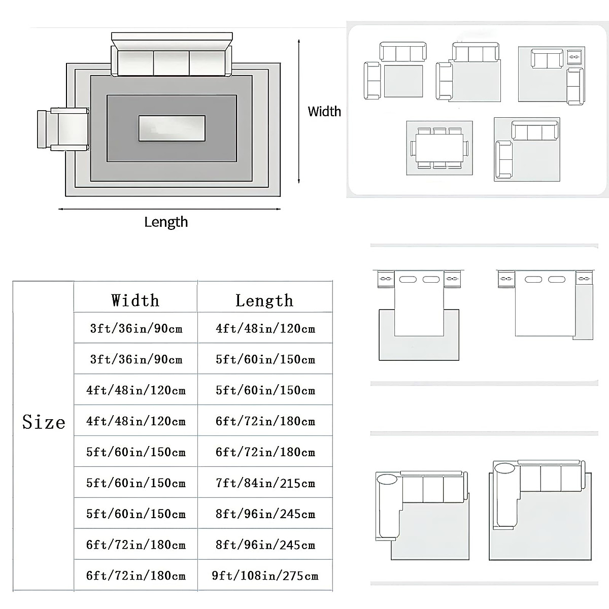 Retro Movies Area Rug, Cinema Home Theater Non Slip Easy Care Bedroom Rugs, Breathable Durable Carpet for Indoor Study Living Room Office Decor Rug - 4 ft x 6 ft