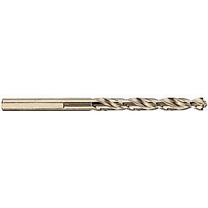 DEWALT DW1908 1/8-Inch Gold Ferrous Oxide Pilot Point Twist Drill Bit, 2-Pack