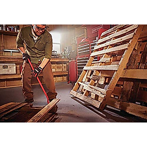 Craftsman Pry Bar, 36-Inch Spring Steel Wrecking Bar (CMHT82501)