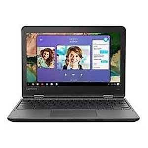 Lenovo Chromebook 300e 2nd Gen 11.6" Touch 4GB 32GB eMMC AMD A4-9120C 1.6GHz ChromeOS, Black (Renewe