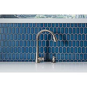 KOHLER R22867-SD-VS Maxton Pull-Down Kitchen Faucet with Soap Dispenser/Lotion Dispenser, Kitchen Sink Faucet with Pull Down Sprayer, Vibrant Stainless