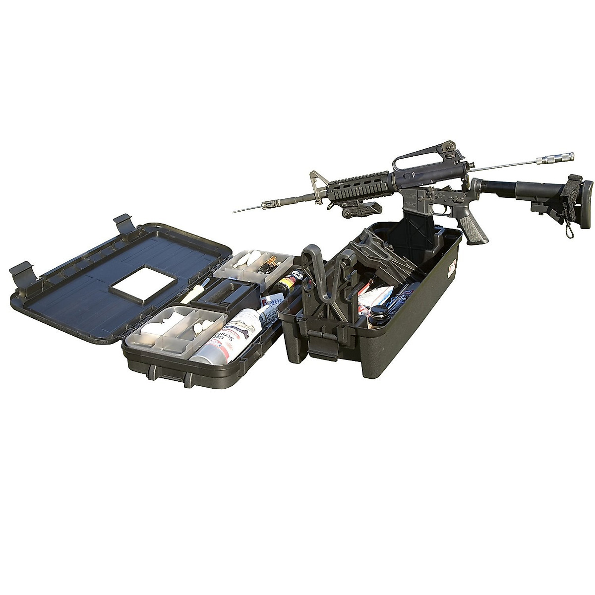 MTM TRB-40 Tactical Range Box,Black, 24.6" long x 11.3" wide x 8.3" high
