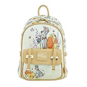 Disney Lady and the Tramp Wondapop 11 Inch Vegan Leather Mini Backpack
