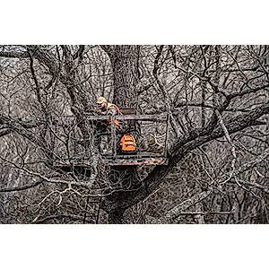 ALPS OutdoorZ Stealth Hunter Hunting Chair,Adjustable Height Deluxe, Brown - New