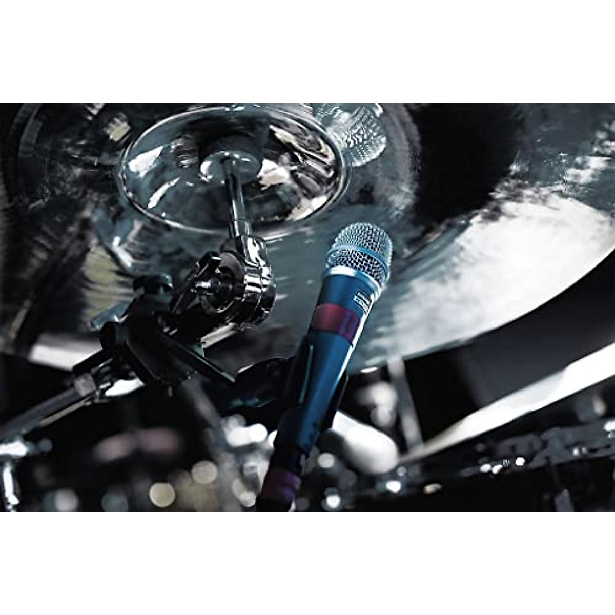 Shure BETA 57A Instrument Microphone - Supercardioid Dynamic Mic for Vocal and Instrumental Applications with High Output Neodymium Element, Durable Steel Mesh Grille and Shock Mount