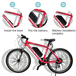 48V 24Ah 1500W Ebike Battery Lithinum Ion with LG4800mAh Cell - Lithinum Ion Electric Bike Battery Pack for 1500W/1200W/1000W/750W/500W Voilamart Bafang and Other Motor(48V 24Ah