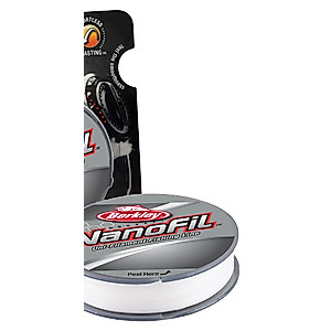 Berkley NanoFil Uni-filament Fishing Line, 10 Pound Test-150 Yard, Clear Mist