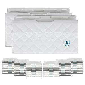 36 Count Disposable Replacement Mop Pad Refills Compatible with Shark Vacmop Pro VM252 VM250 VM200