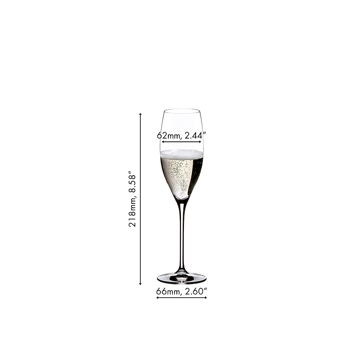 Riedel Vinum Cuvee Prestige Wine Glass, Set of 2