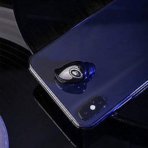 Heave Single Bluetooth Earpiece,Mini Invisible Wireless Headphone,Hands-Free in Ear Earphone Bluetooth Earbud for iPhone Android,Magnetic Waterproof Earphones for Car Vehicle Business Black