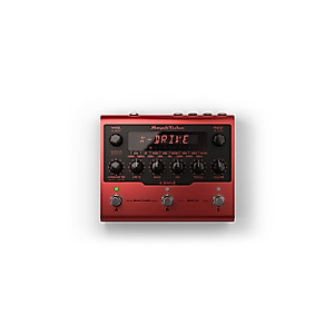 IK Multimedia AmpliTube X-DRIVE Distortion pedal, All-time distortion, overdrive, fuzz, compressor and more with onboard cabinet emulation