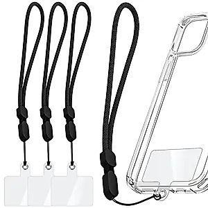 ZWZY Cell Phone Lanyard Strap Holder for Around The Hand with Wrist Tether Tab for Most Full Coverage Phones Case