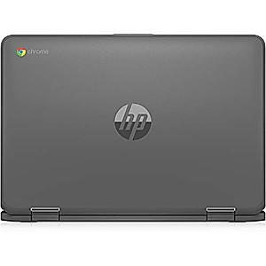 HP Chromebook 11 X360, 11.6" Corning Gorilla Glass Touchscreen Display, Intel Celeron N3350, Intel HD Graphics 500, 64GB eMMC, 4GB SDRAM, Snow White, 11-ae051wm