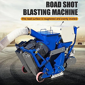 Safe and Stable Automatic Concrete Surface Laser Rust Removal Metal Shot Blasting Machine Mobile Shot Blasting Machine