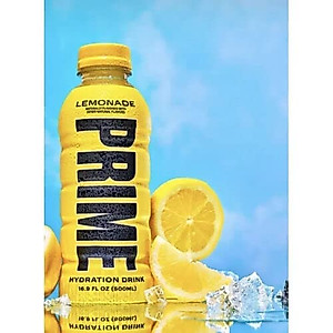 Lemonade Prime Hydration Drink - (1 Bottle, 16.9 Fl Oz)