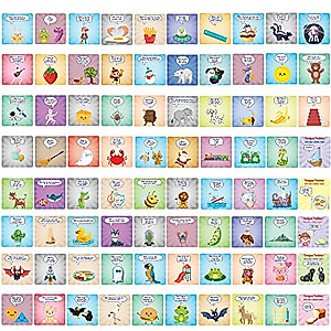 80 Super Kid Lunch Box Jokes for Kids - Funny Kid Jokes and Tongue Twisters - Fun Lunch Box Accessory For Kid's Lunchbox & Bento Box For Kids