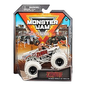 Monster Jam 2023 Spin Master 1:64 Diecast Truck Series 31 Bone Yard Trucks Zombie