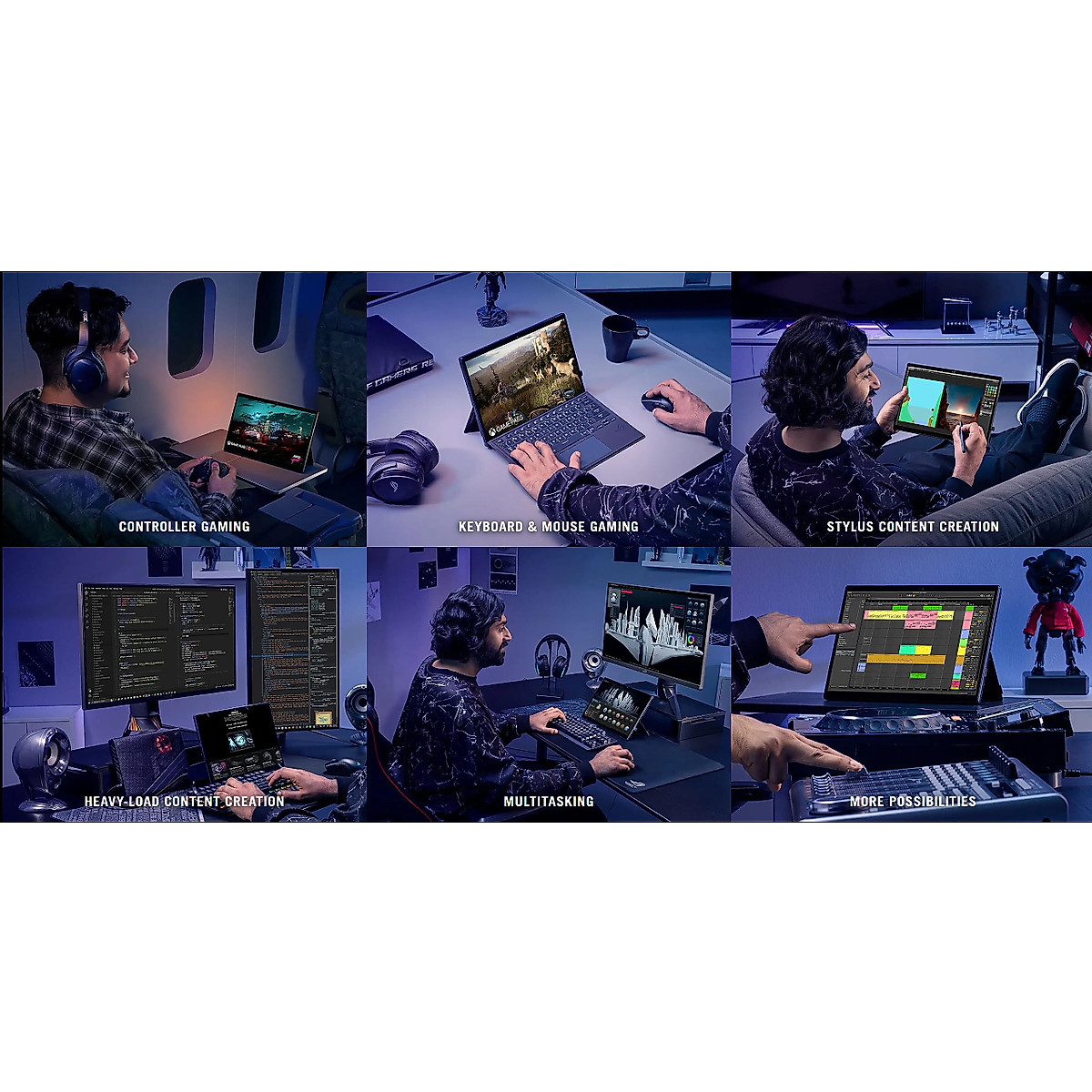 ASUS ROG Flow Z13-13.4" Touchscreen Gaming Tablet | 12th Intel Core i9-12900H | NVIDIA GEFORCE RTX 3050 Ti MUX | 16GB Memory | 1TB PCIe Gen4 SSD | MUX Switch | w/hdmi Cable