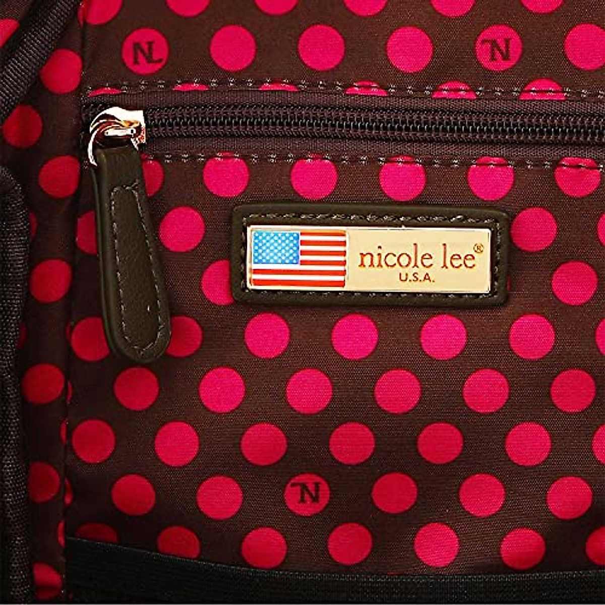 Nicole Lee SLING BACKPACK WITH BOTTLE HOLDER (TOGETHER WE STAND)