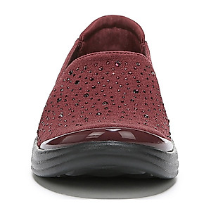 BZees Womens Poppyseed Slip-On Windsor Red 9.5 M