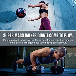 Dymatize Super Mass Gainer Protein Powder, 1280 Calories & 52g Protein, 10.7g BCAAs, Mixes Easily, Tastes Delicious, Gourmet Vanilla, 12 lbs