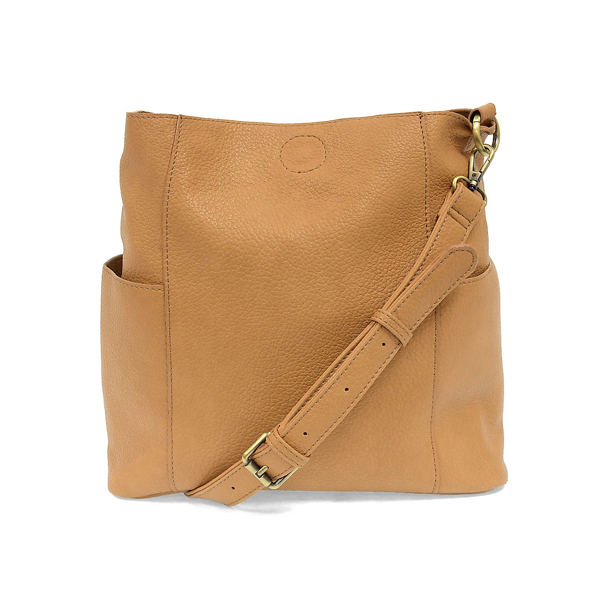 joy susan Kayleigh Side Pocket Bucket Bag - Warm Tan