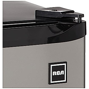 RCA 465 RFR441/RFR465 RFR441 Compact Fridge, 4.5 Cubic Feet, Stainless Steel