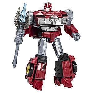 Transformers Toys Generations Legacy Deluxe Prime Universe Knock-Out Action Figure - Kids Ages 8 and Up, 5.5-inch