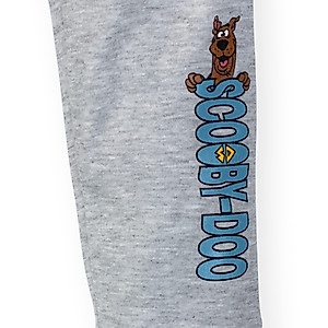 Scooby-Doo Little Boys Fleece Jogger Pullover Hoodie & Pants Set Blue/Grey 7-8
