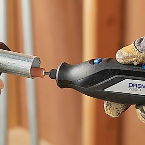 Dremel Rotary Tool Accessory Kit- 710-08- 160- EZ Lock Technology- 1/8 inch Shank- Cutting Bits, Polishing Wheel And Compound, Sanding Disc And Drum, Carving, Sharpening, And Engraving