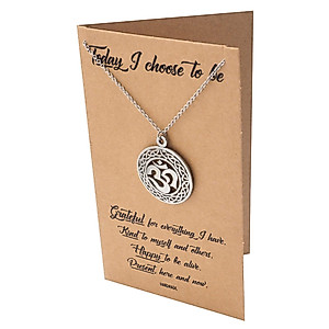 quan jewelry Yoga Necklace Om Pendant, Inspirational Gifts for Women