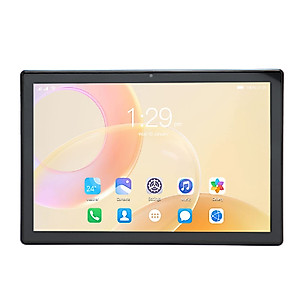10 Inch Tablet, Dual Camera Office Tablet, IPS Screen, Blue, 2 Card Slots for Business (US Plug)