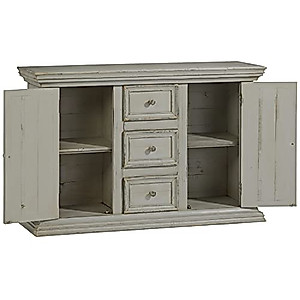 Progressive Furniture Rory Accent Credenza/Console, Gray