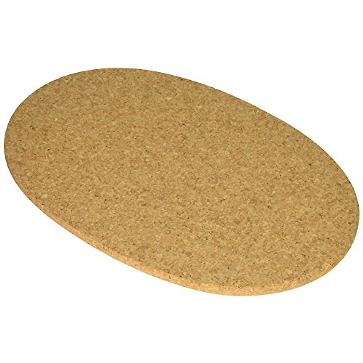 Linden Sweden Jonas Round Cork Trivet - Water Absorbent - Perfect for Plants, Hot Pots, Pans, Mugs, and Glasses (13" x 8 1/2" (1pack))