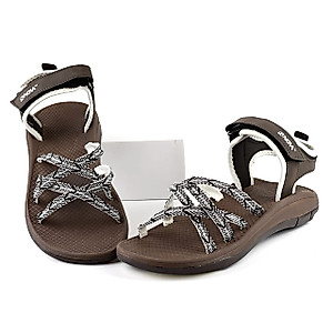 Nova Utopia Women's Sport Sandals Beach Sandals, NF Utopia Women's NFLS60 Beige 6